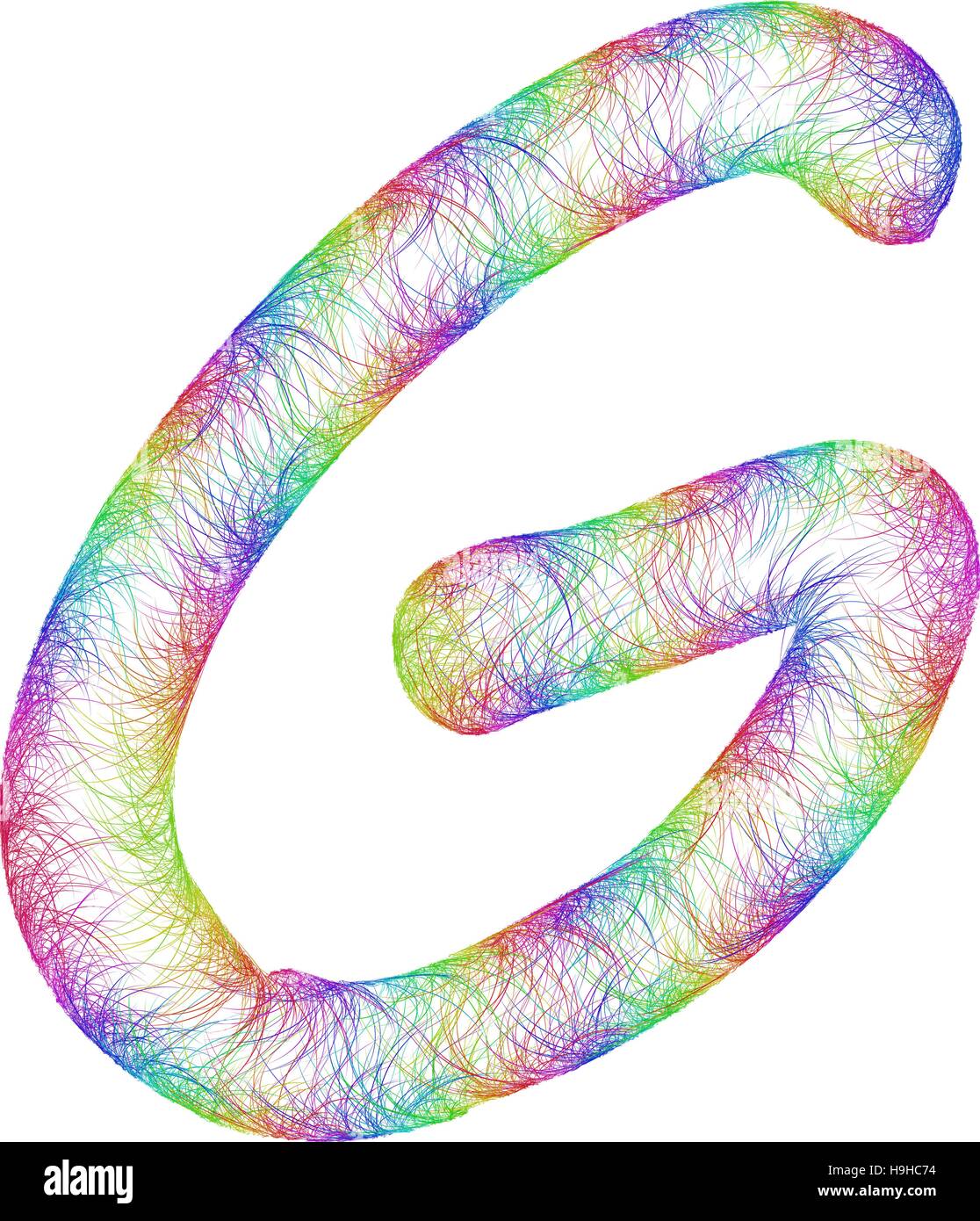 Graffiti style letter Stock Vector Images - Alamy