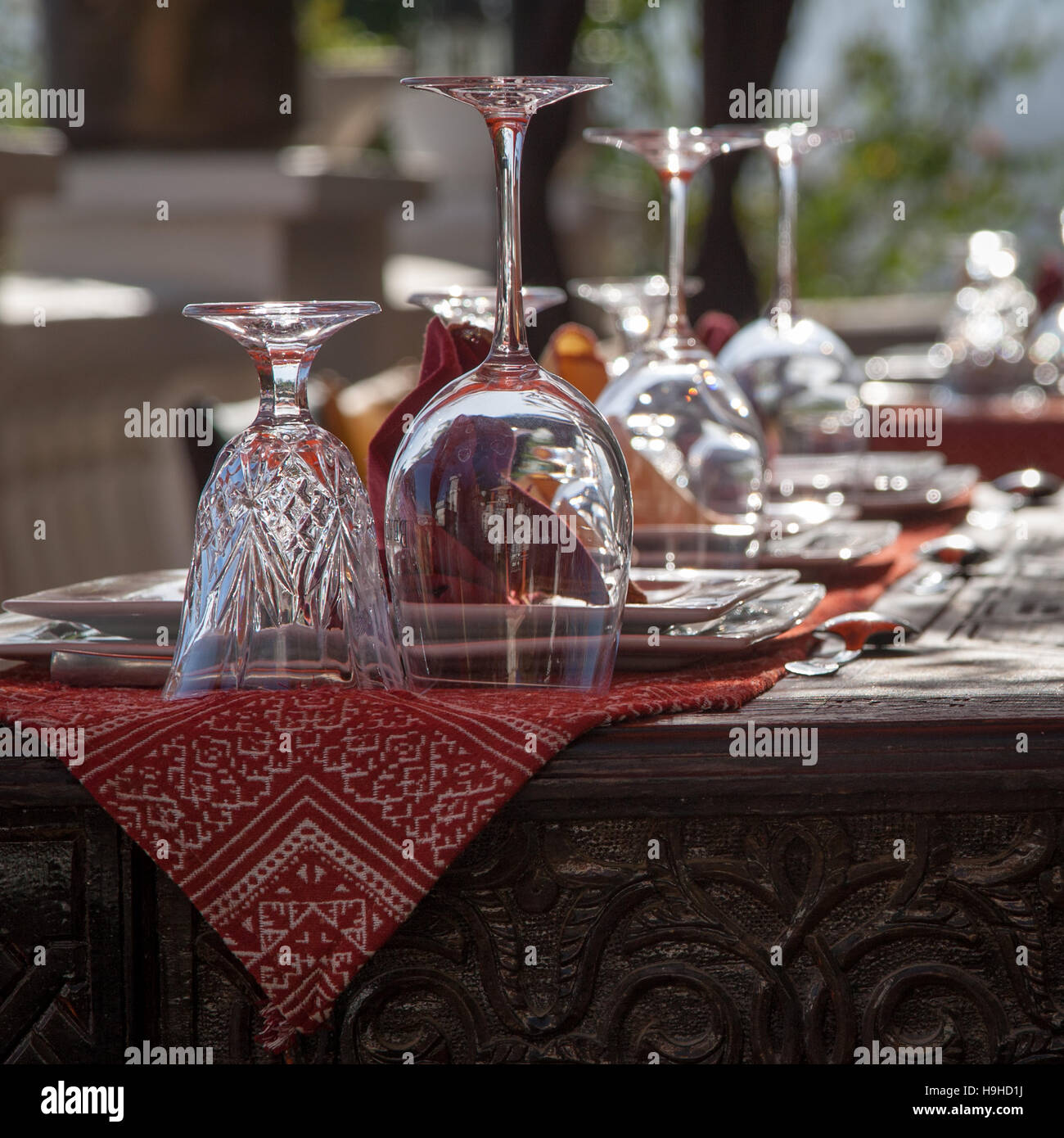 Layed Tables High Resolution Stock Photography and Images - Alamy