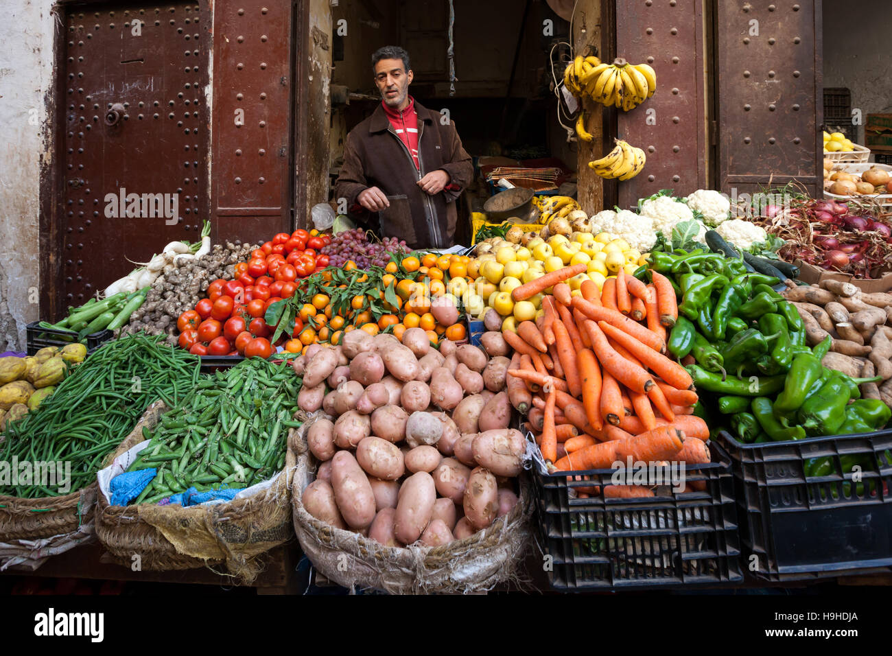 Moroccan grocery store hi-res stock photography and images - Alamy