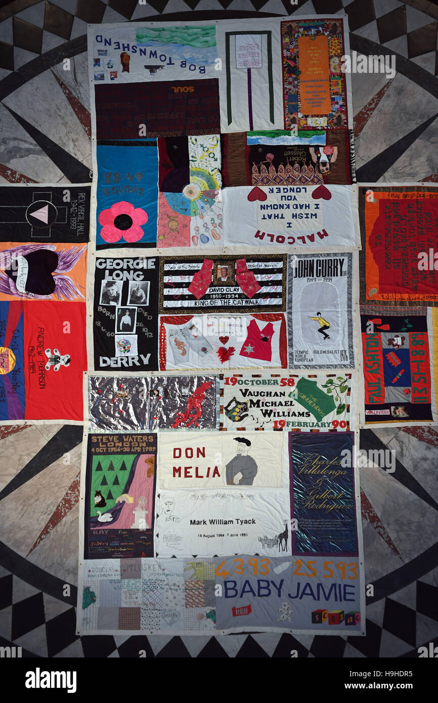 Aids quilt hi-res stock photography and images - Alamy