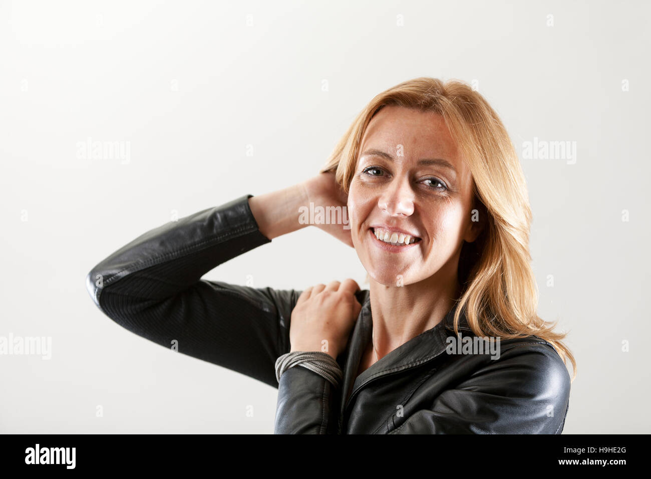 Stroke hair hand hi-res stock photography and images - Alamy