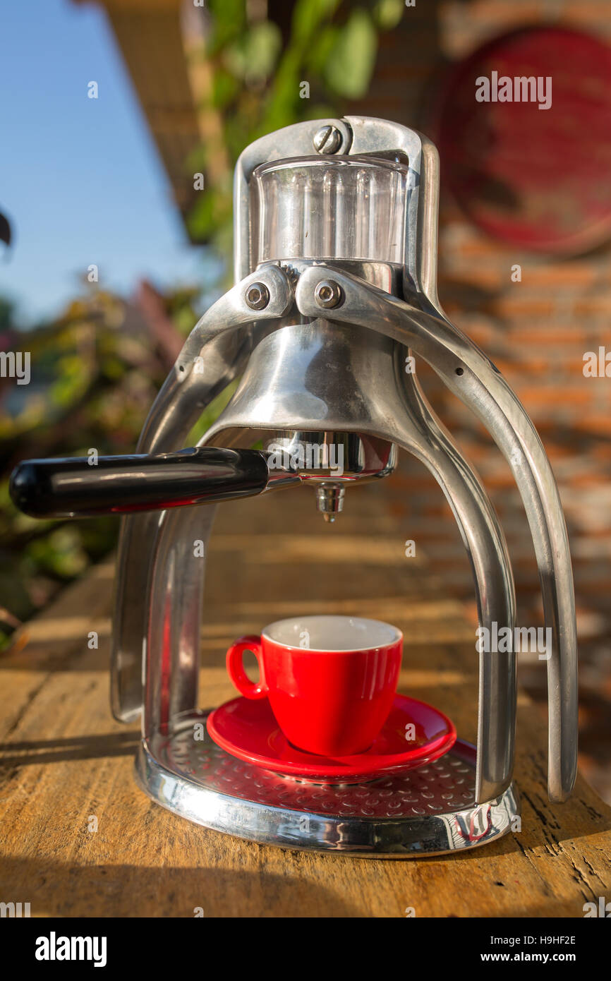 Retro coffee maker High Resolution Stock Photography and Images - Alamy