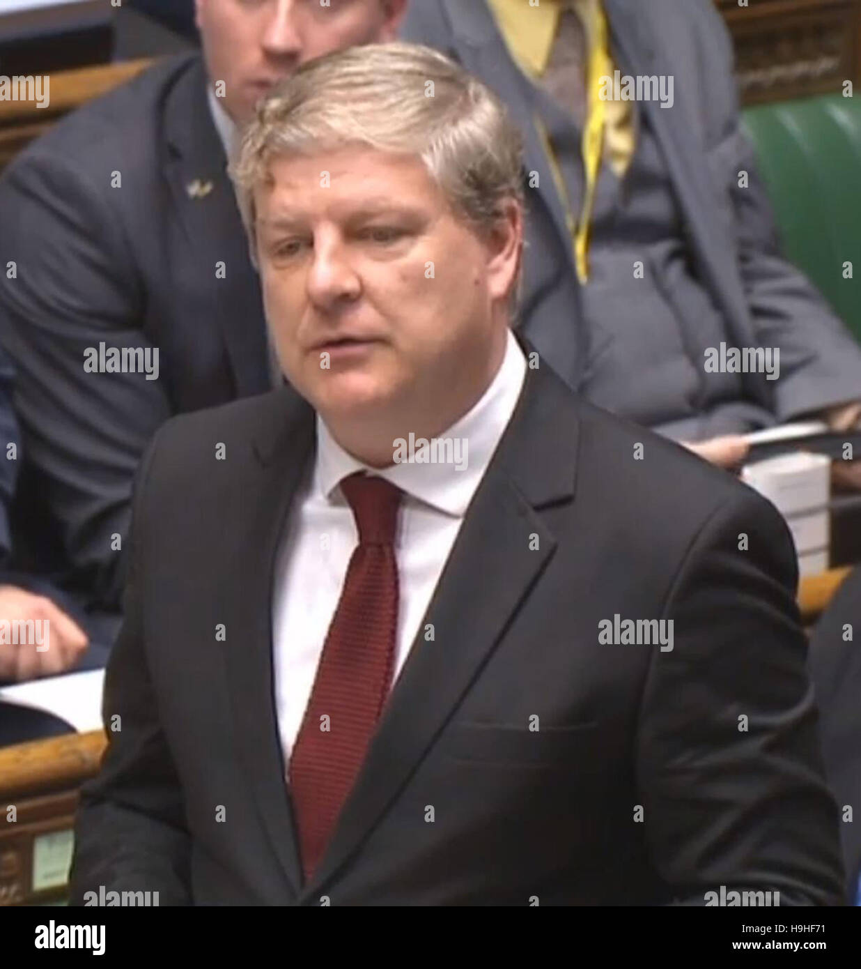 SNP Westminster leader Angus Robertson speaks during Prime Minister's ...
