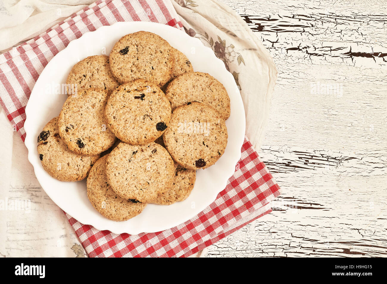 Flat biscuits hi-res stock photography and images - Alamy