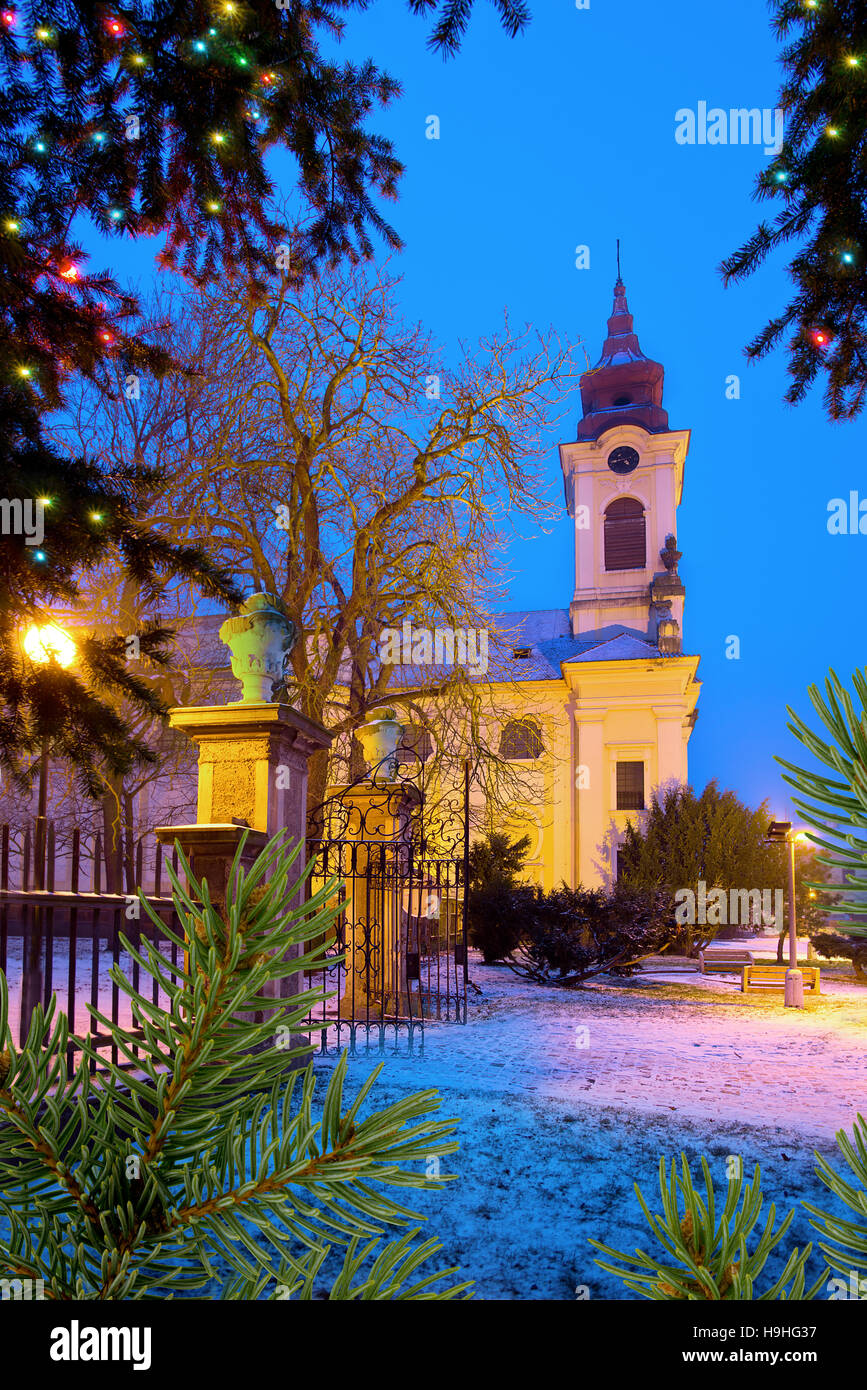 Catholic church christmas tree hi-res stock photography and images - Alamy