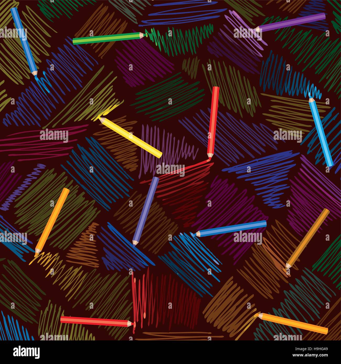 Vector pencil strokes. Hand-drawn lines Stock Vector Image & Art - Alamy