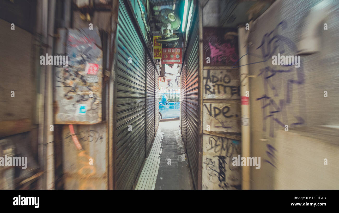 Walking via Hidden Gate Stock Photo - Alamy