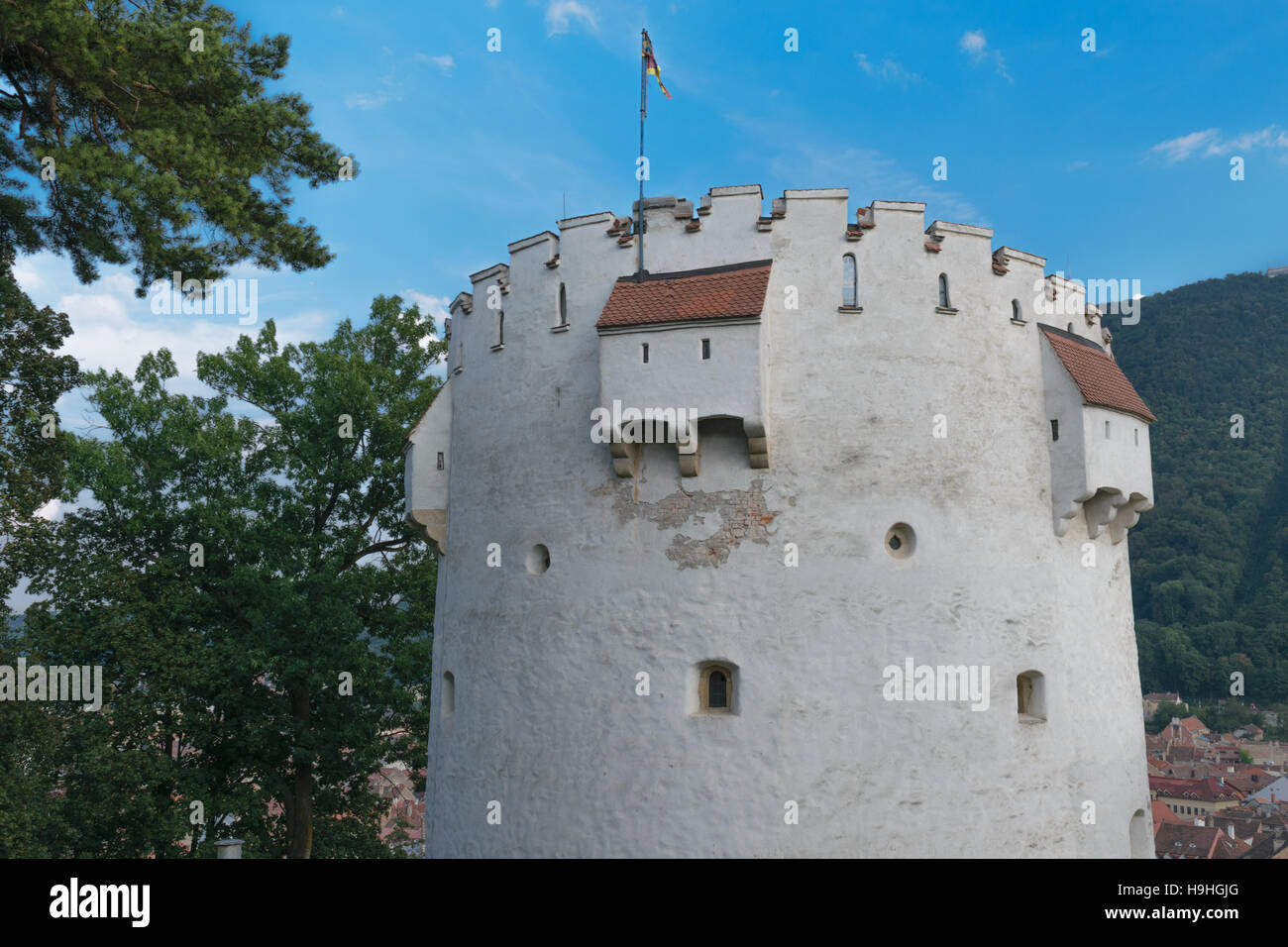 White Tower, Brasov, Transylvania, Romania Stock Photo - Alamy
