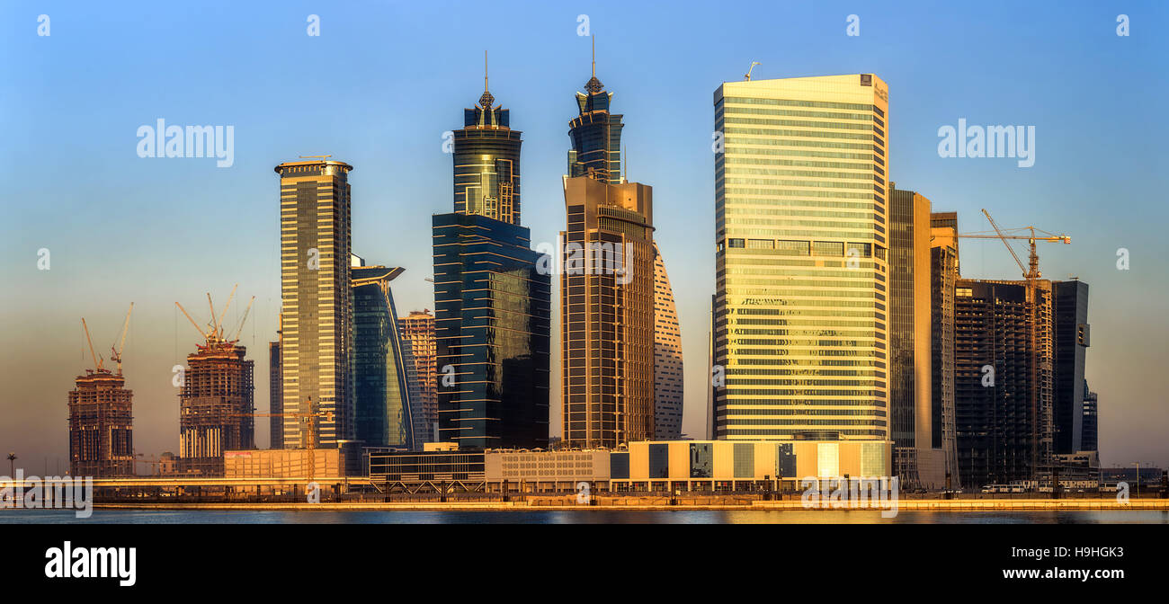 Business bay of Dubai, UAE Stock Photo - Alamy