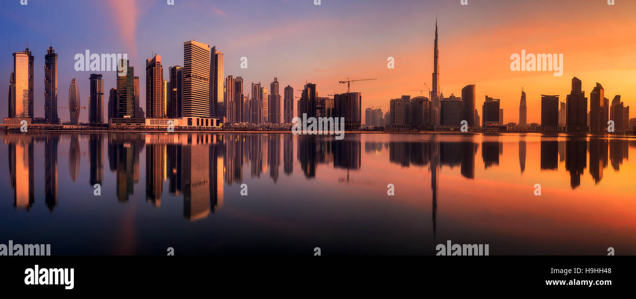 Business bay of Dubai, UAE Stock Photo - Alamy