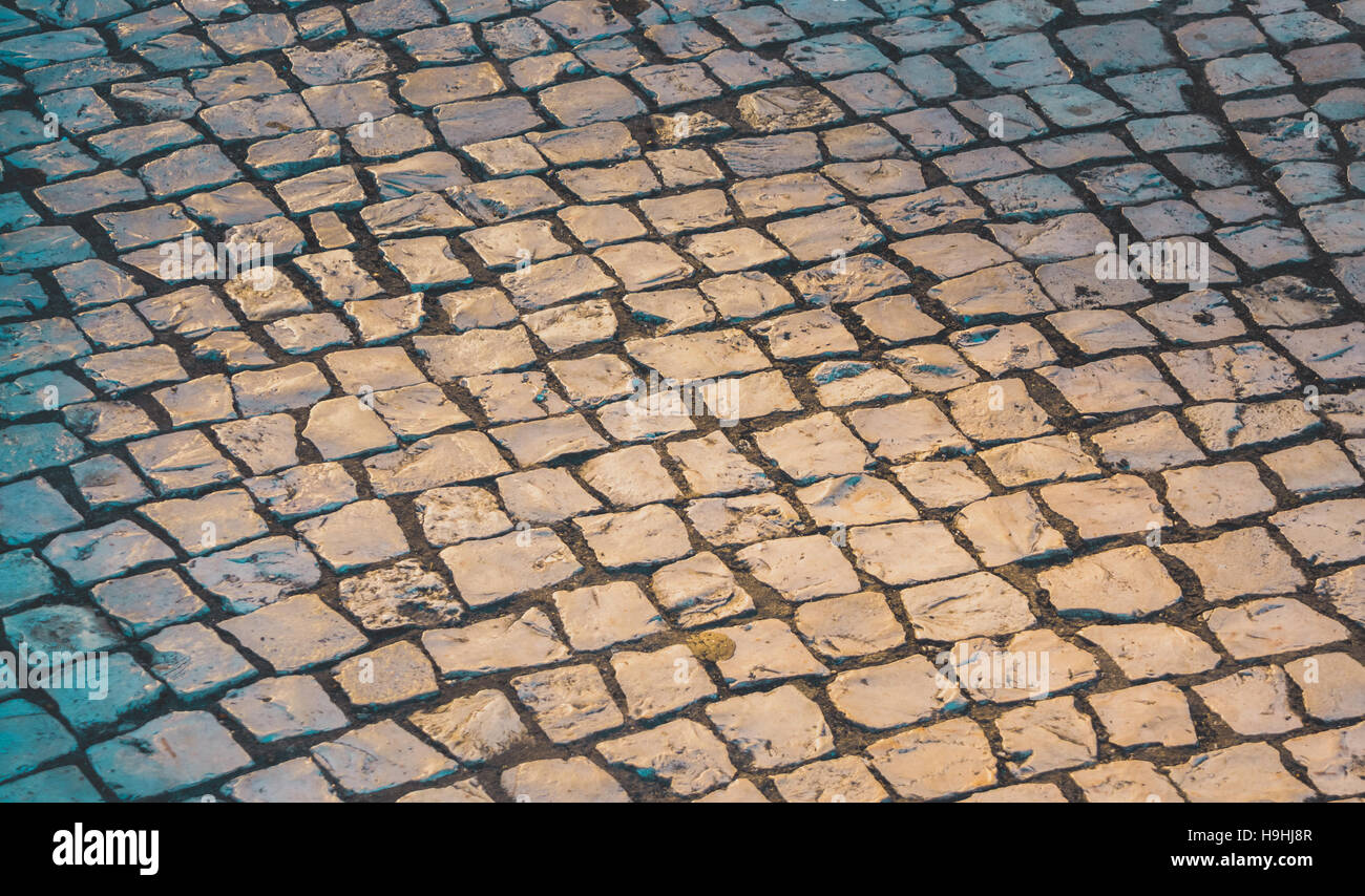 Texture tile Street in Portuguese style Stock Photo - Alamy