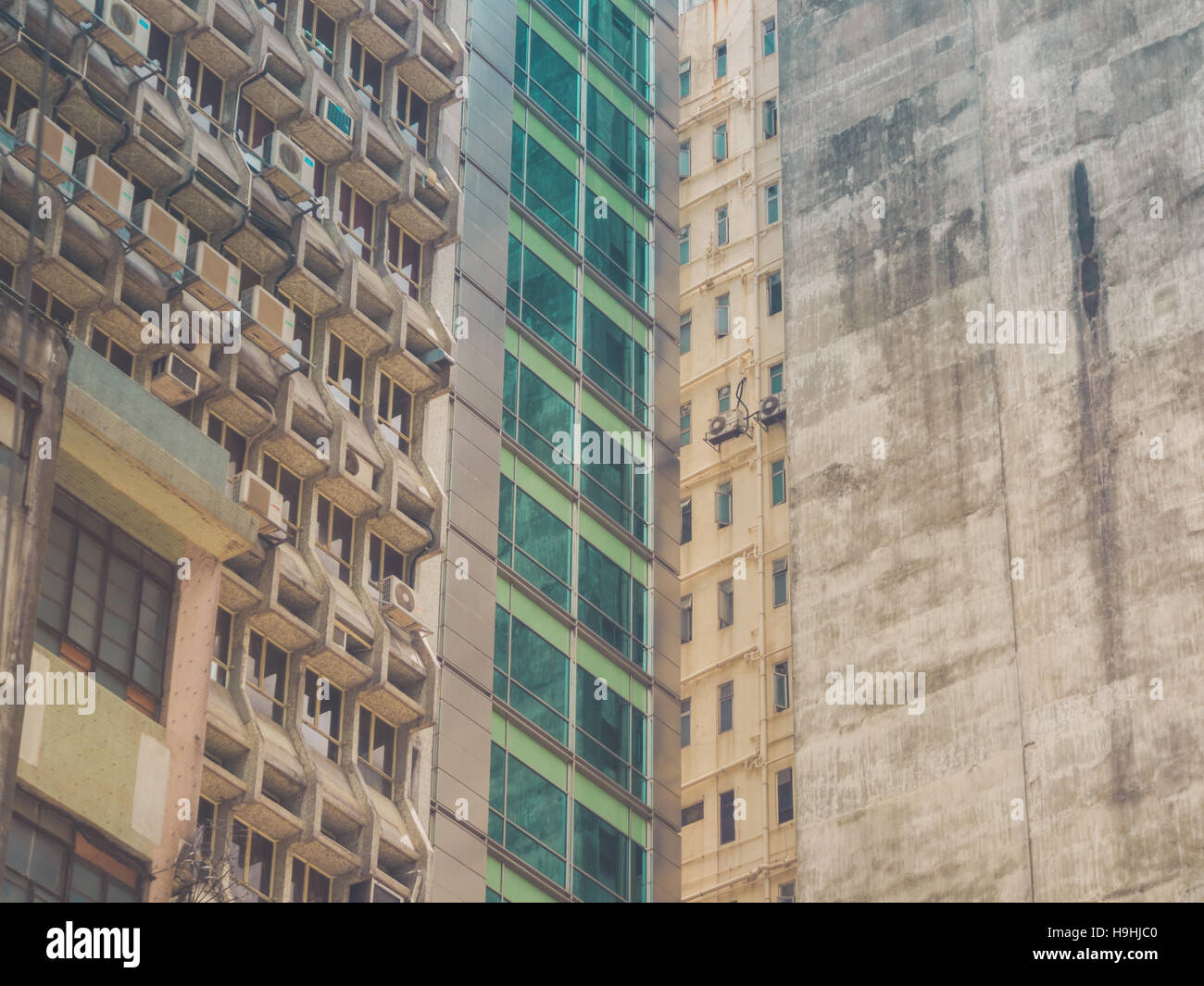 Skyscraper Building and Sky View Scene in Big City Stock Photo - Alamy