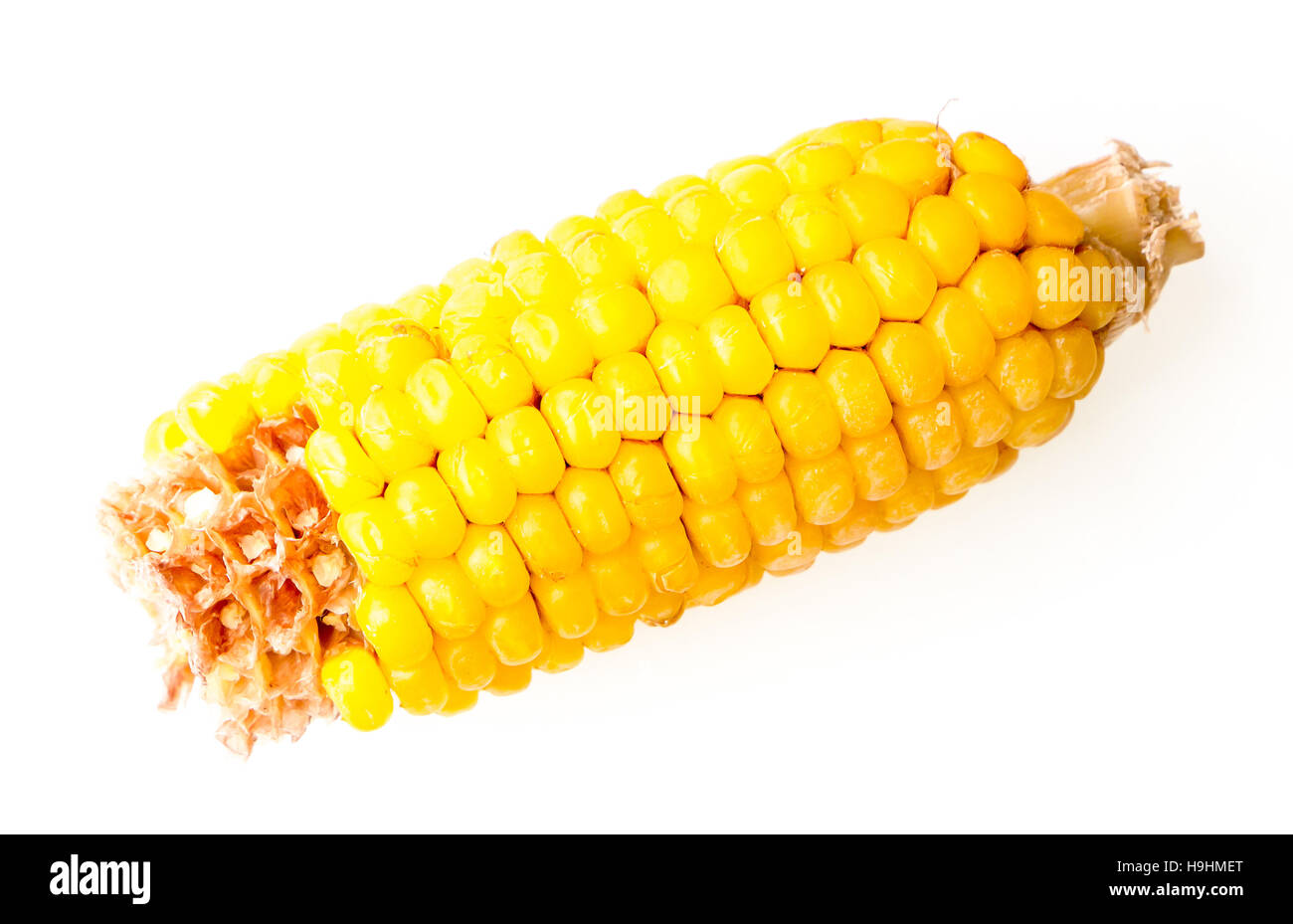 The yellow nature corn isolated Stock Photo - Alamy