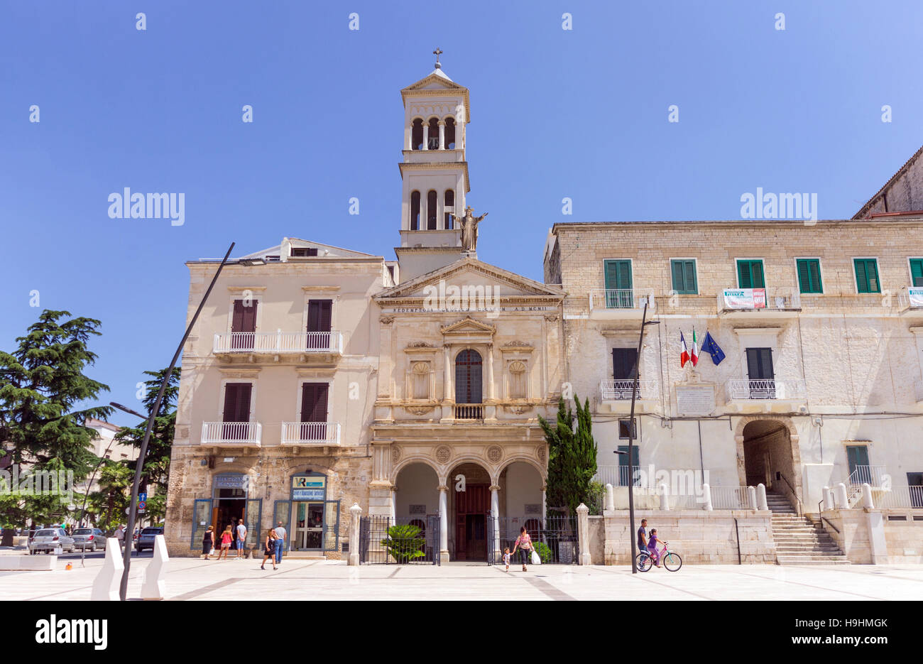 Italy, Apulia, Ruvo di Puglia, Matteotti square, Santissimo Redentore ...