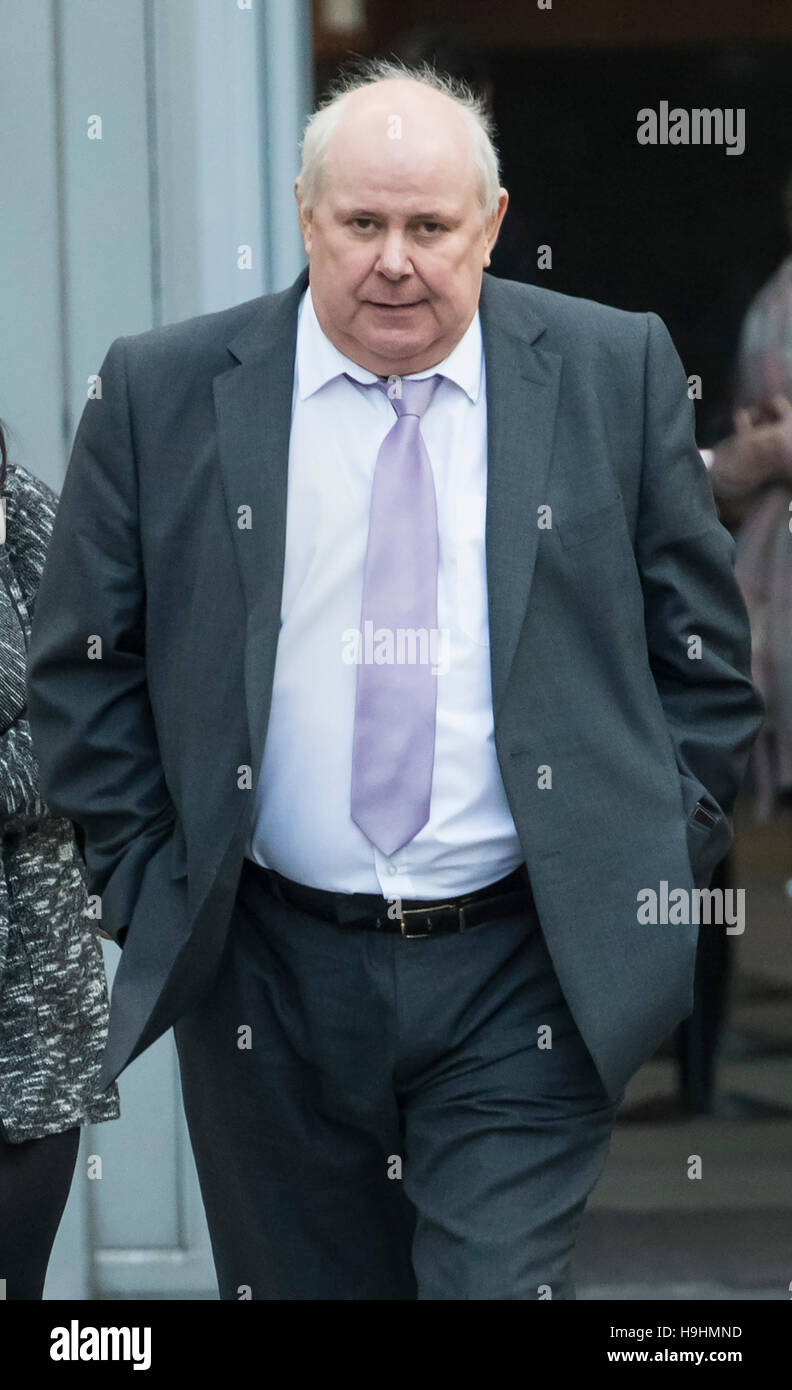David Hardy leaves Manchester and Salford Magistrates' Court, where he ...