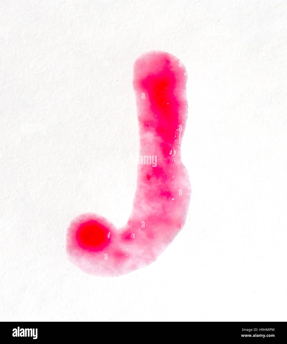 The jam Initials letter J Stock Photo - Alamy