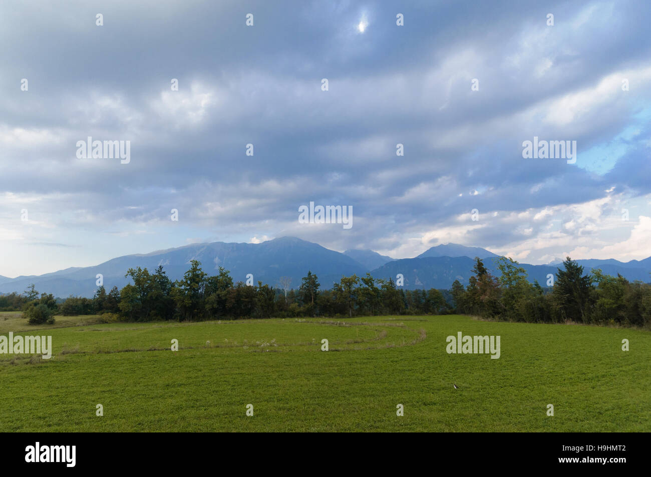 Beautiful rolling landscape on a summers day Stock Photo - Alamy
