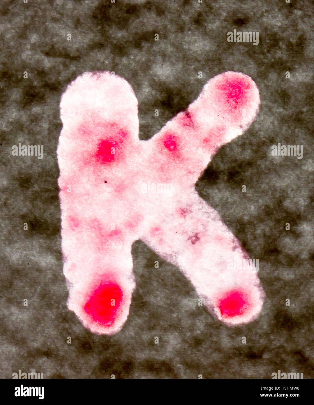 The Initials letter K Stock Photo - Alamy