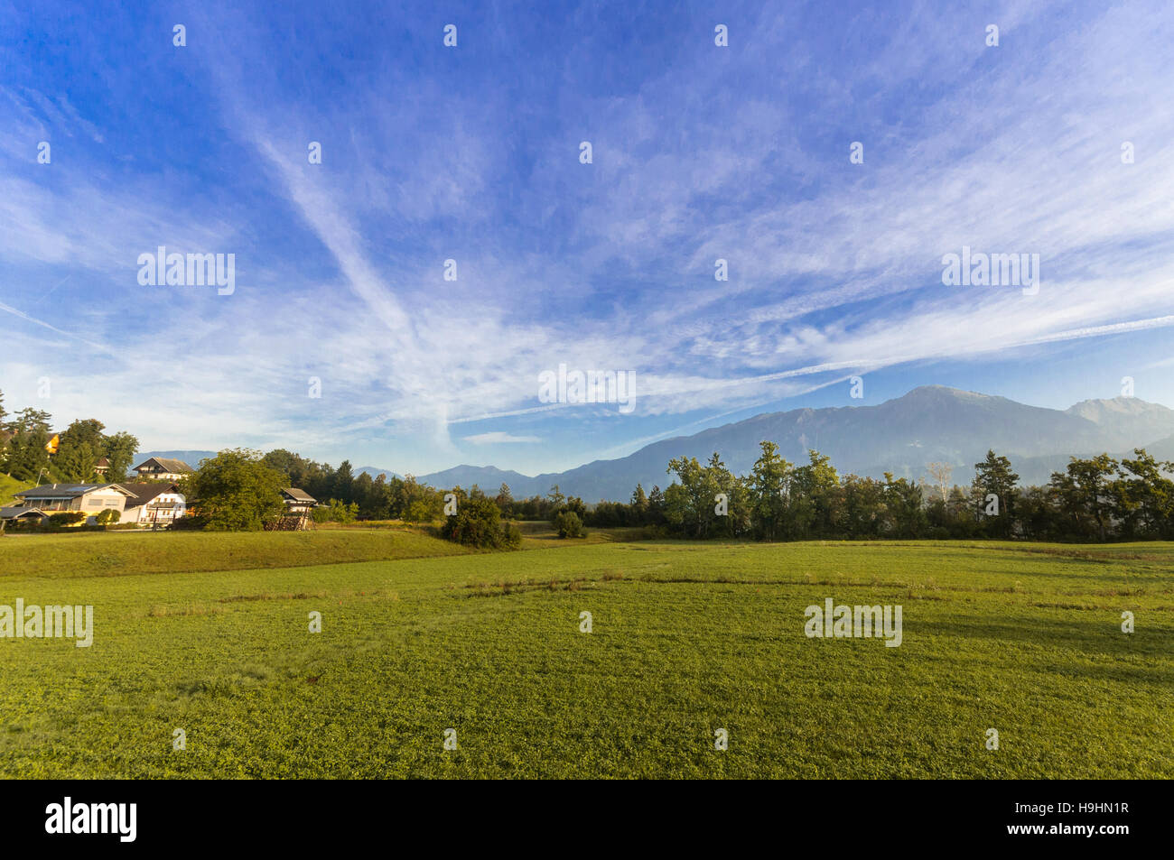 Beautiful rolling landscape on a summers day Stock Photo - Alamy
