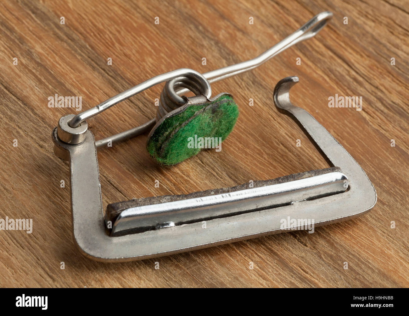 Guitar capo close up Stock Photo - Alamy