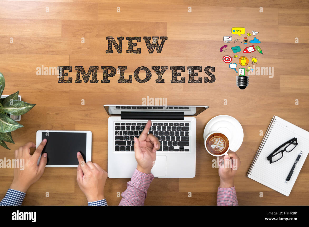 New employee starter hi-res stock photography and images - Alamy