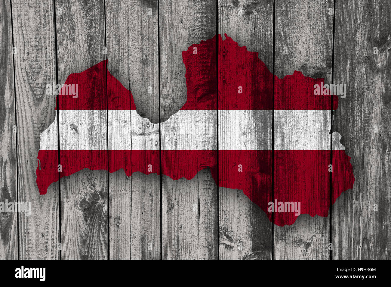 Retro map of latvia hi-res stock photography and images - Alamy