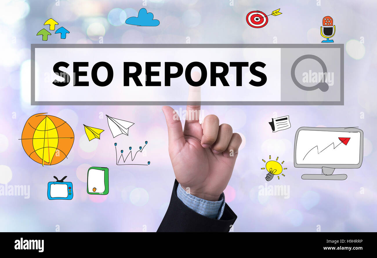 Analyse data illustration hi-res stock photography and images - Alamy