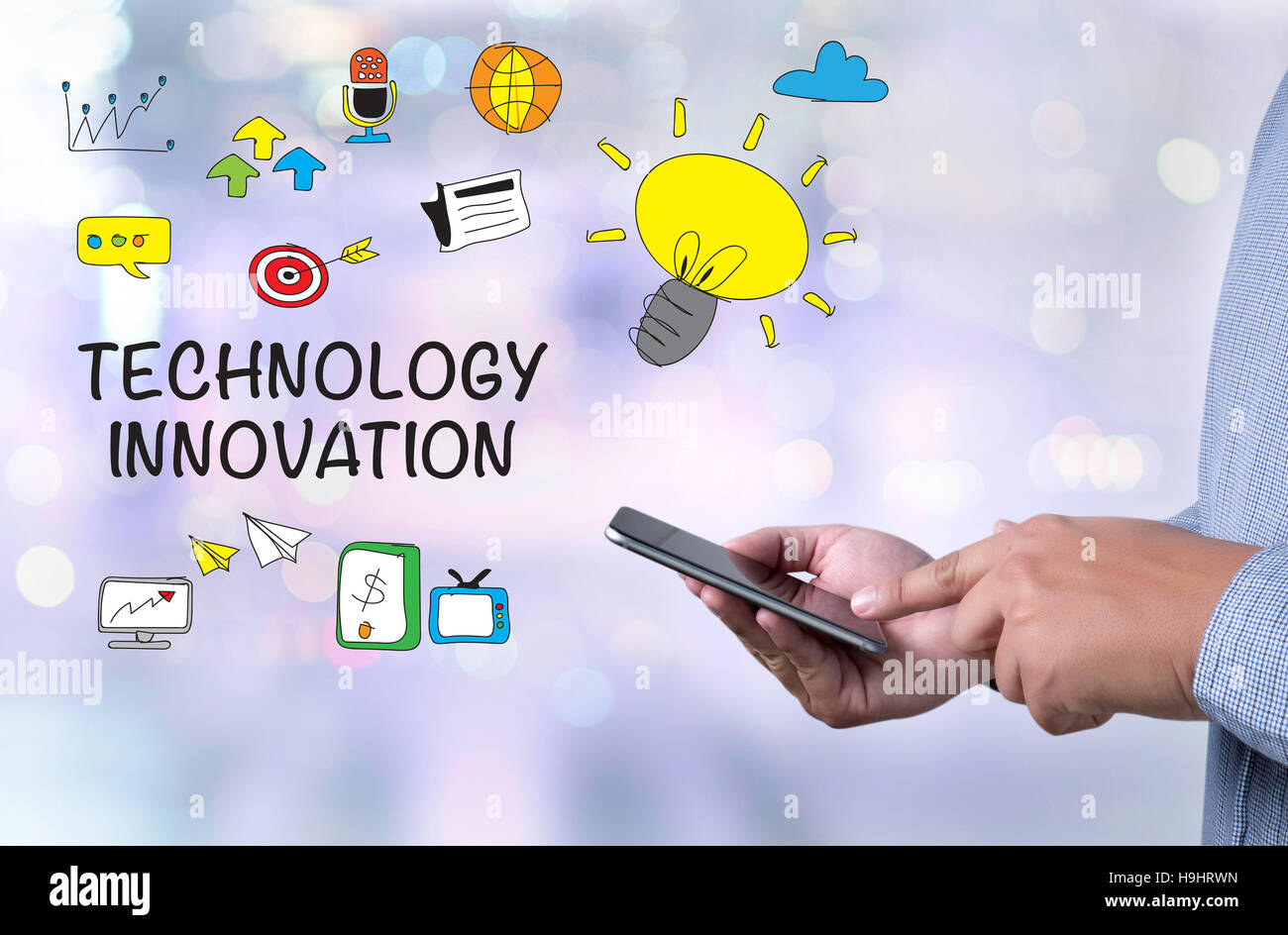 TECHNOLOGY INNOVATION CONCEPT Stock Photo - Alamy