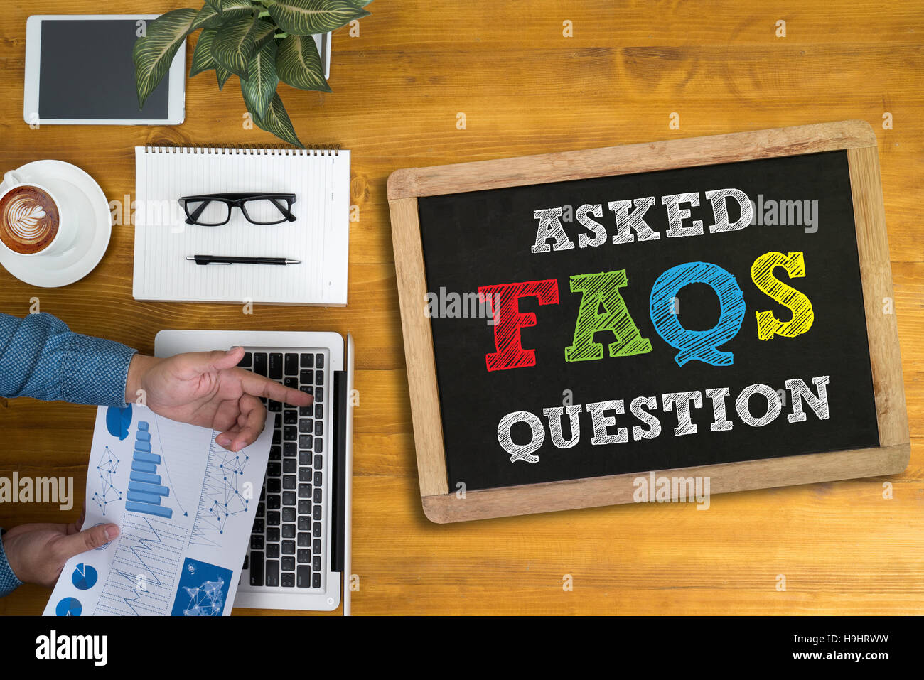 Frequently Asked Questions Faq Feedback Concept Stock Photo - Alamy