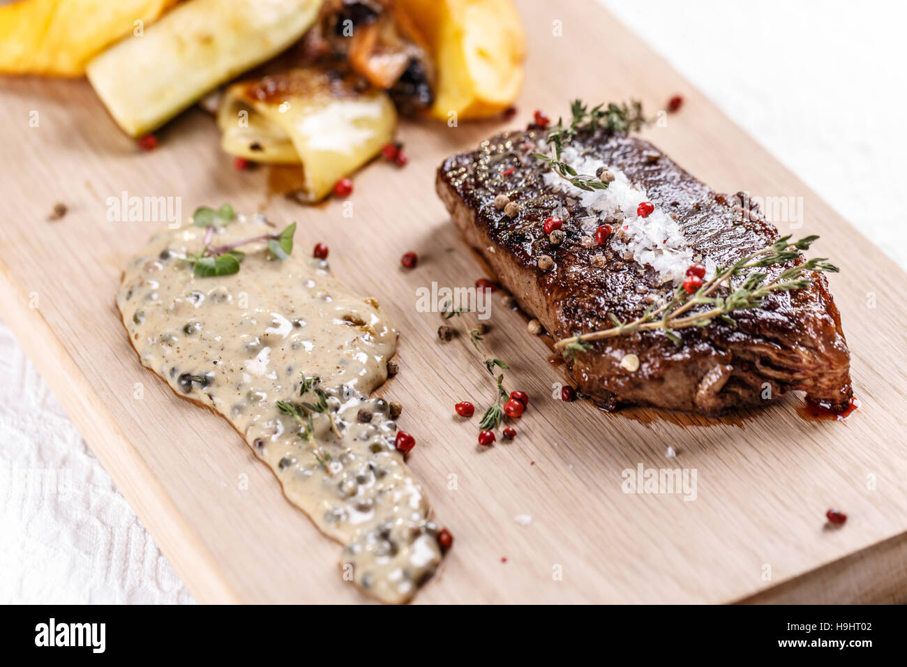 Menu steak hi-res stock photography and images - Alamy