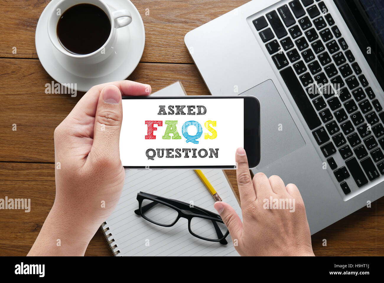 Frequently Asked Questions Faq Feedback Concept Stock Photo - Alamy
