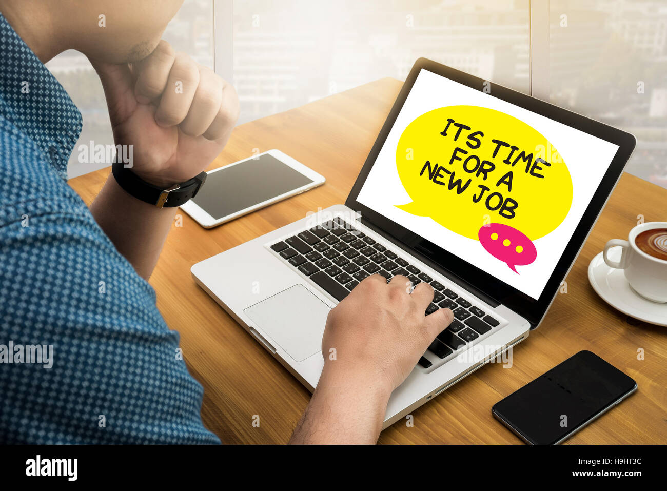 Its Time For a New Job Stock Photo - Alamy