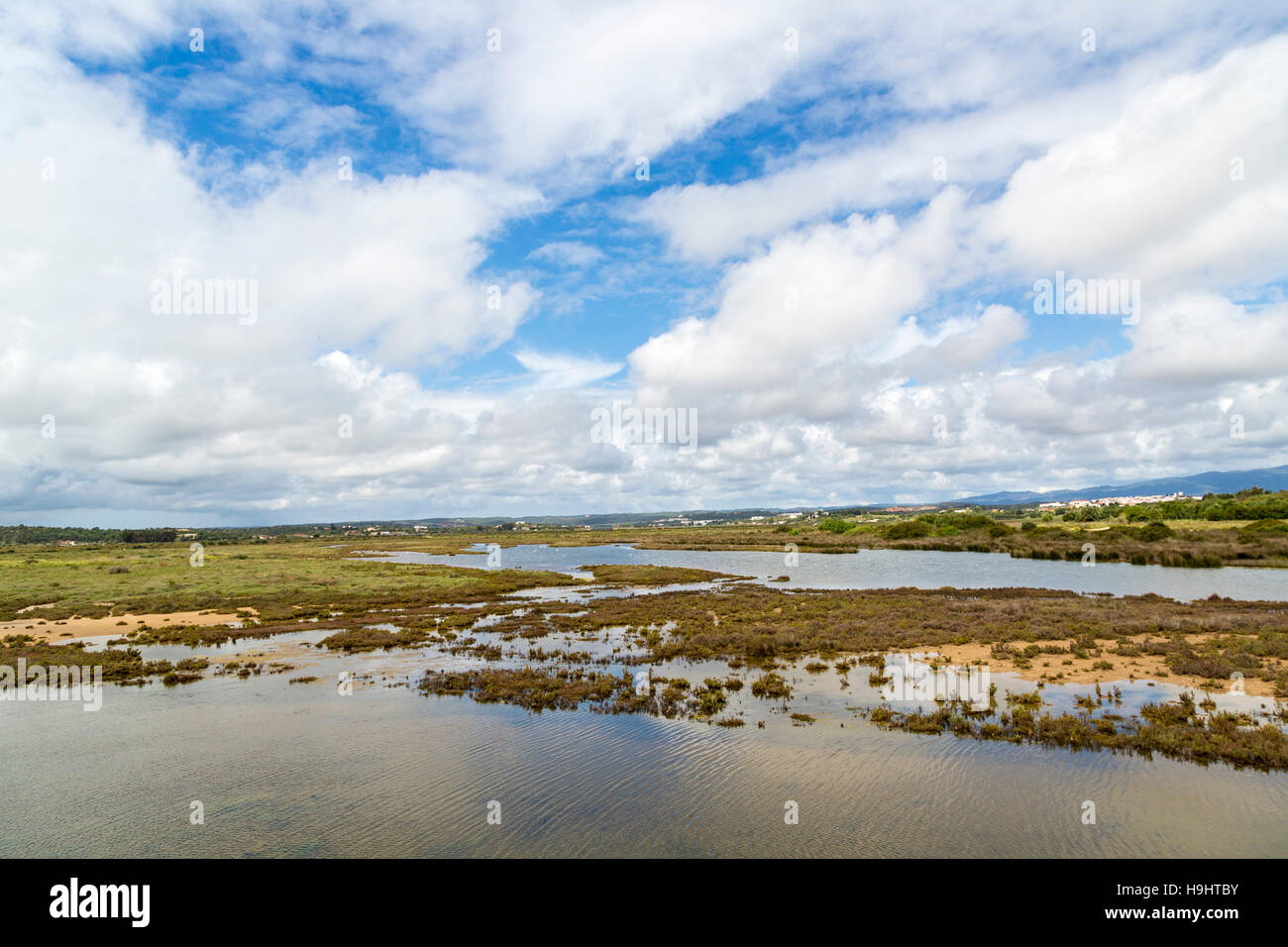 Wetlands nature reserve, Alvor, Algarve, Portugal Stock Photo - Alamy