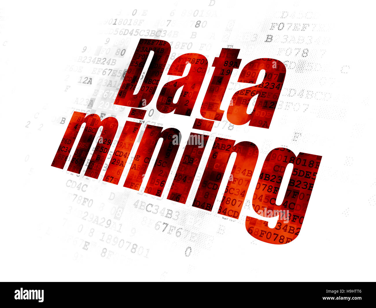 Data concept: Data Mining on Digital background Stock Photo - Alamy