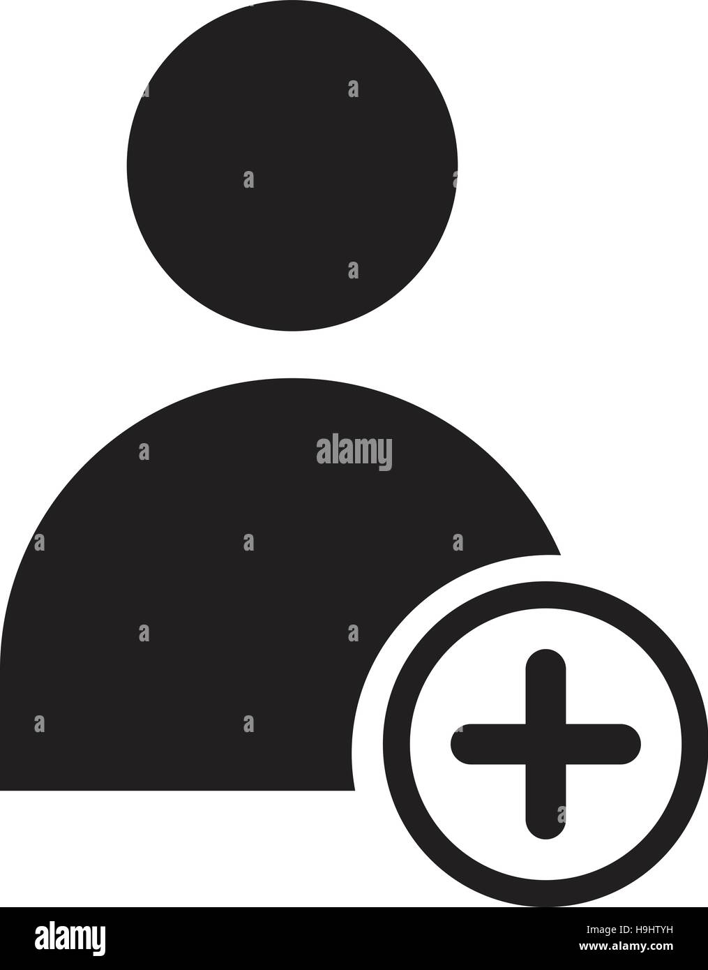 Add plus icon Stock Vector Image & Art - Alamy