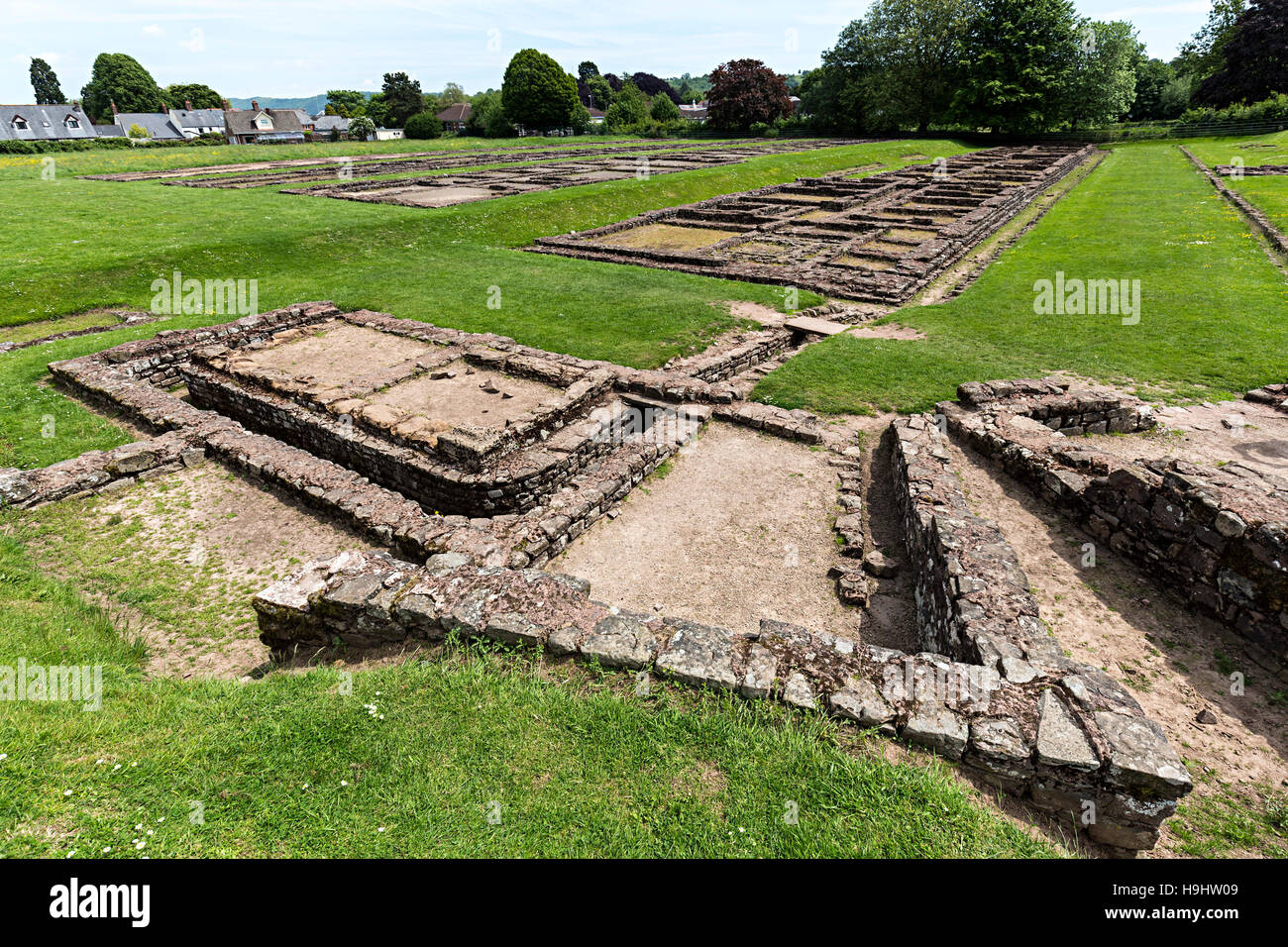 Roman fort roman barracks hi-res stock photography and images - Alamy