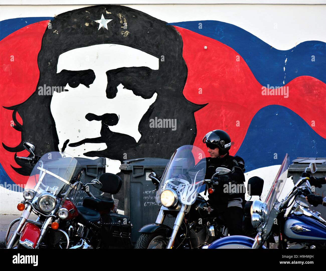 A image of Che Guevara on the streets of Havana, Cuba Stock Photo - Alamy