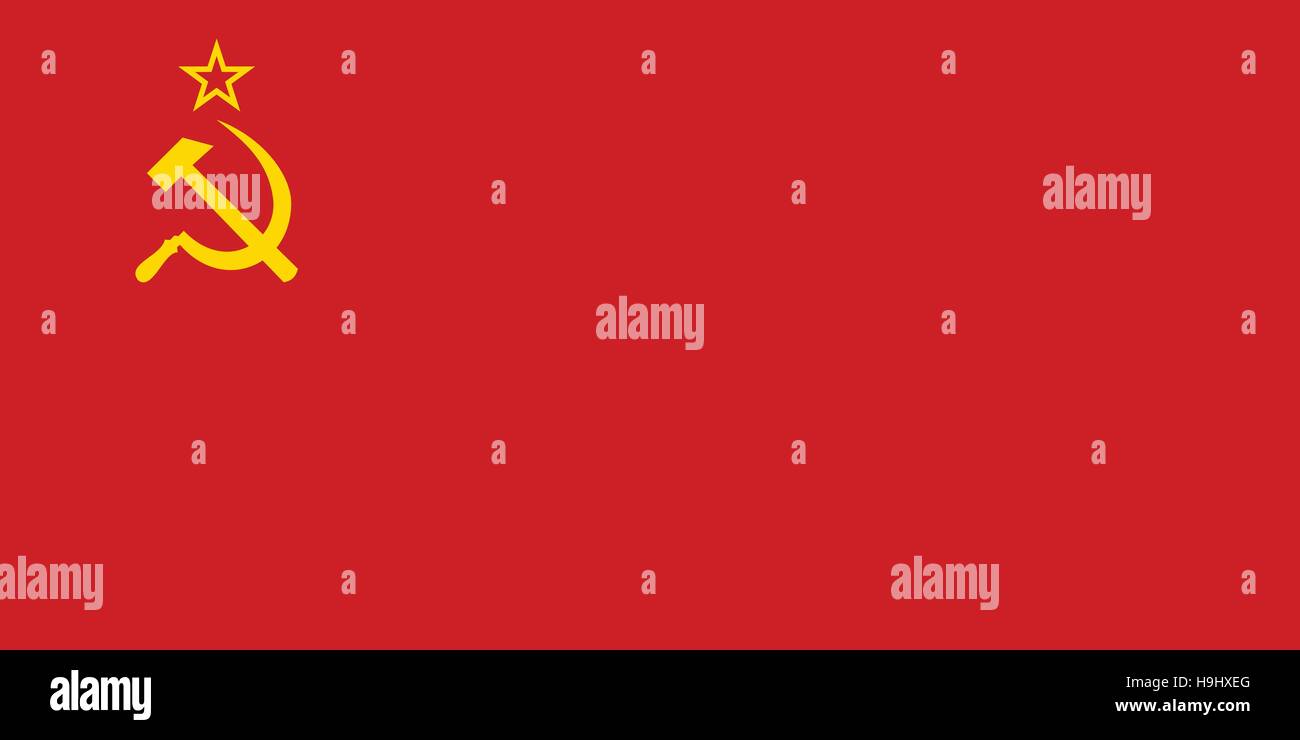 Soviet Union Flag Cold War