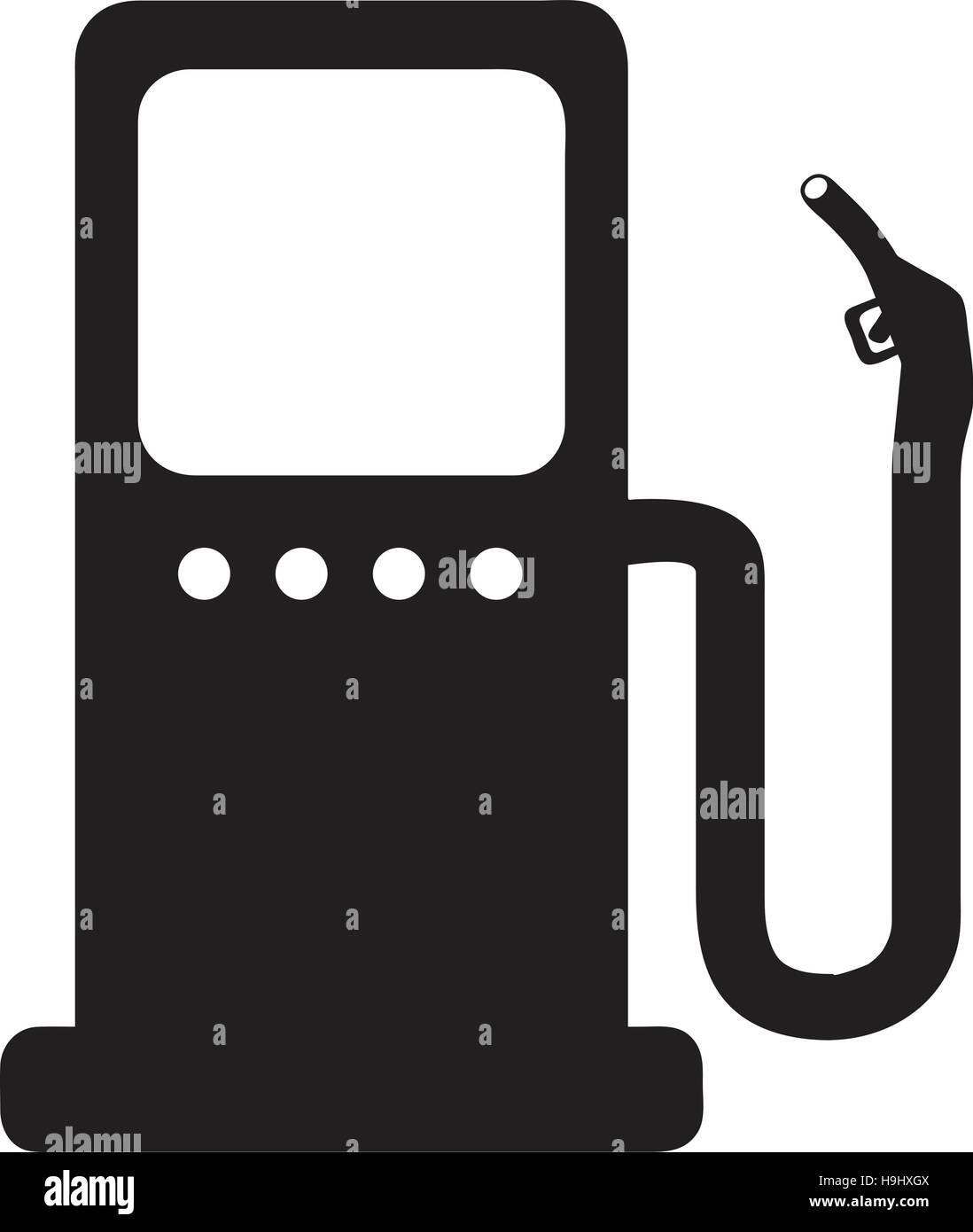 Gas Pump Icon Stock Vector Image & Art - Alamy
