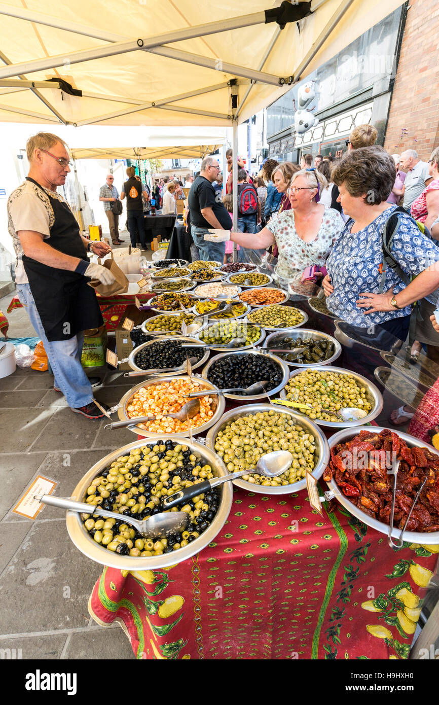 Food stall festival hi-res stock photography and images - Alamy