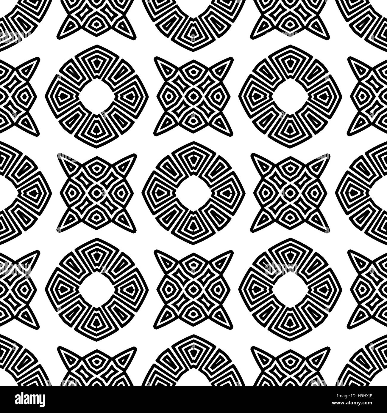 Greek key pattern seamless Cut Out Stock Images & Pictures - Alamy