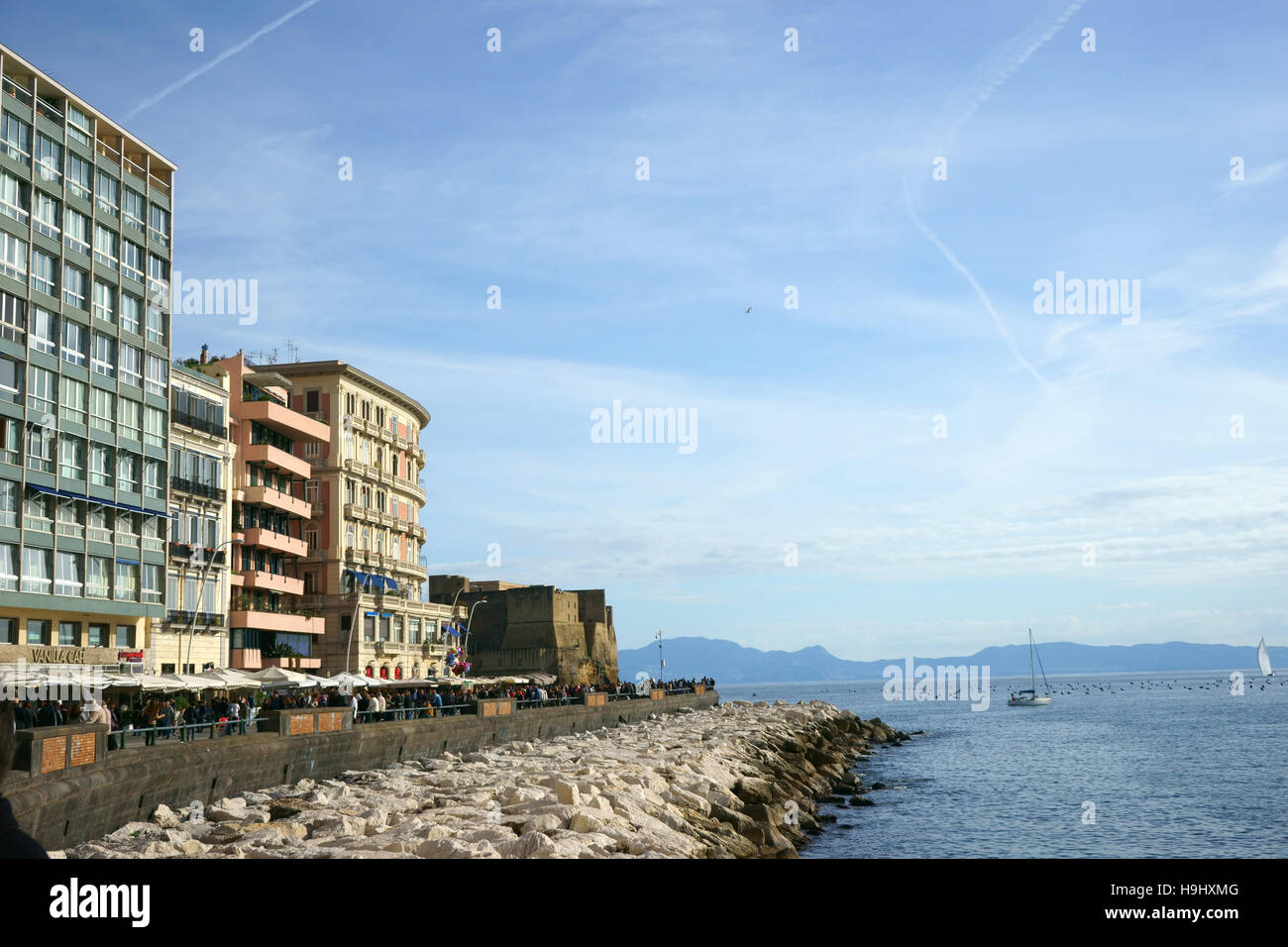 Naples via caracciolo hi-res stock photography and images - Alamy
