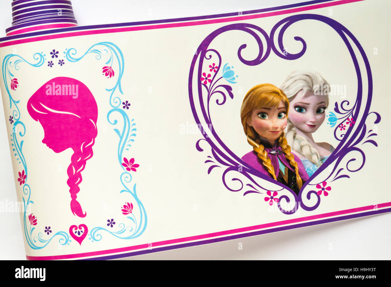 Details of Frozen self adhesive border - ideal for decorating girl's ...