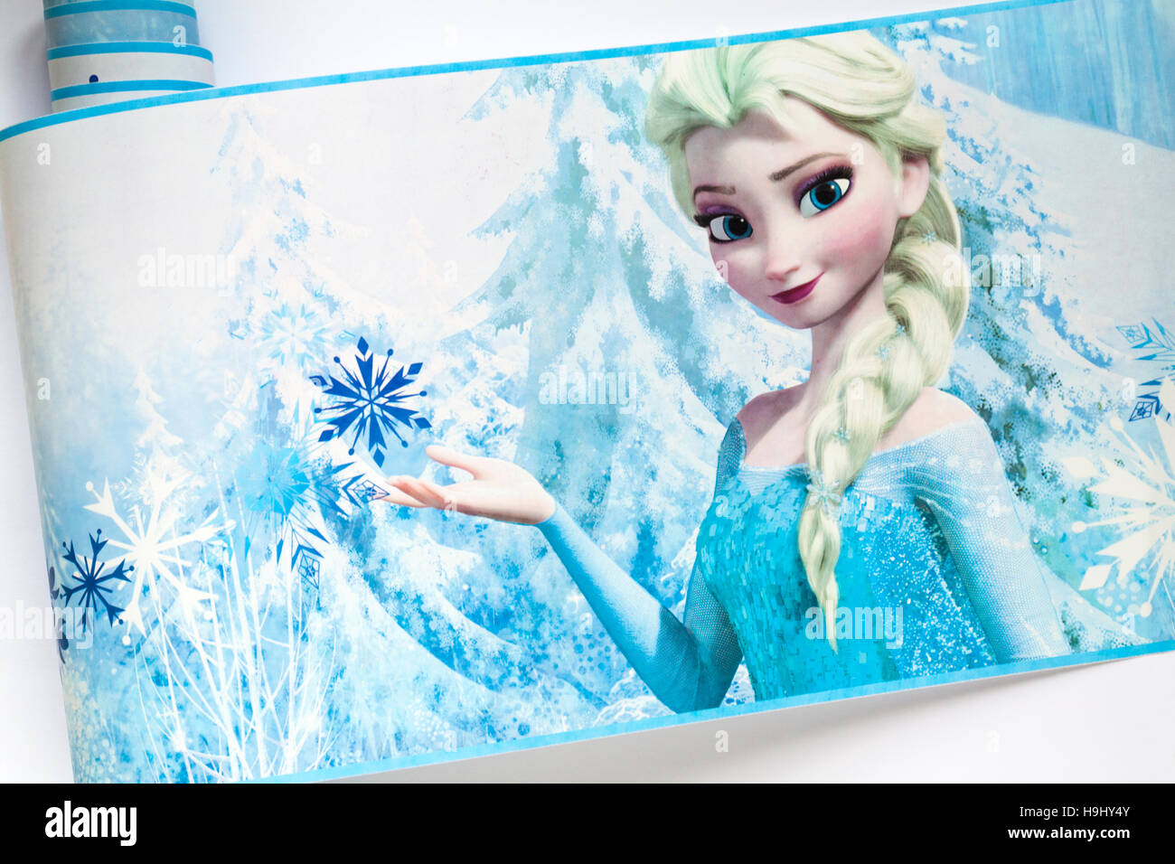 Details of Snow Queen Frozen self adhesive border - ideal for ...