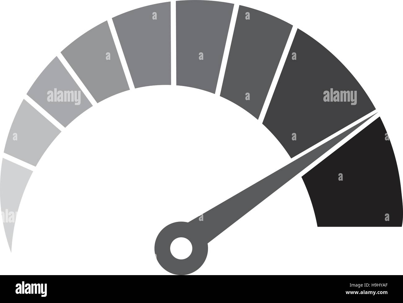 icon of speedometer Stock Vector Image & Art - Alamy
