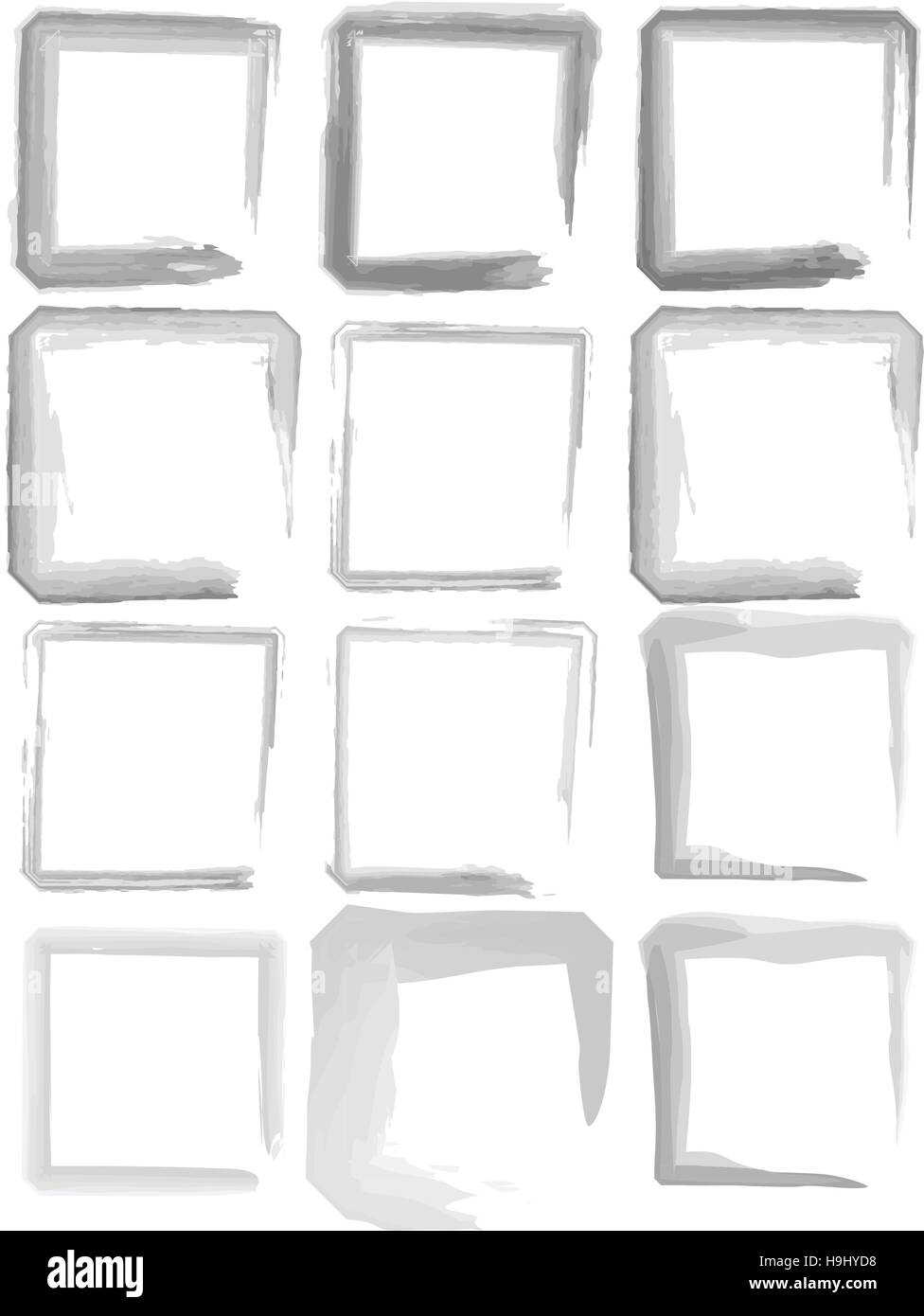 Light black border frames Stock Vector Image & Art - Alamy