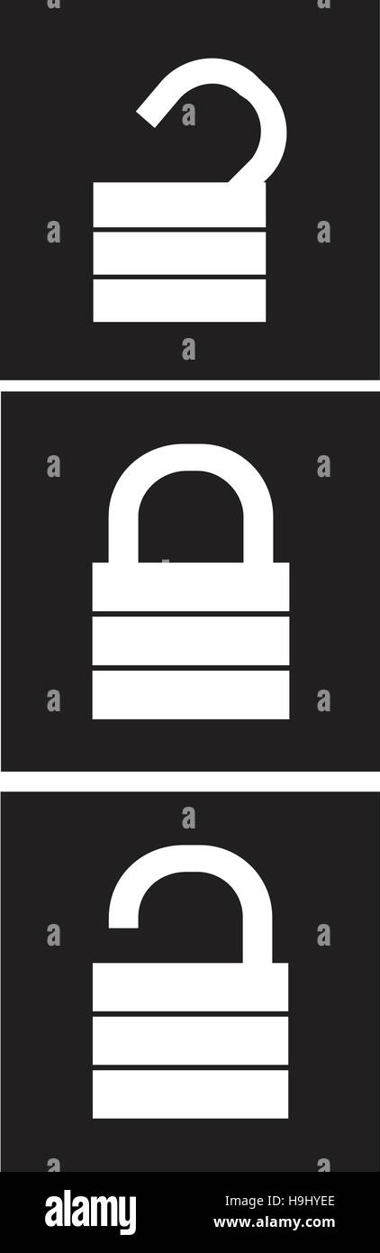 Lock Unlock Icons Stock Vector Image & Art - Alamy Lock Unlock Icons Stock Vector Image & Art - Alamy