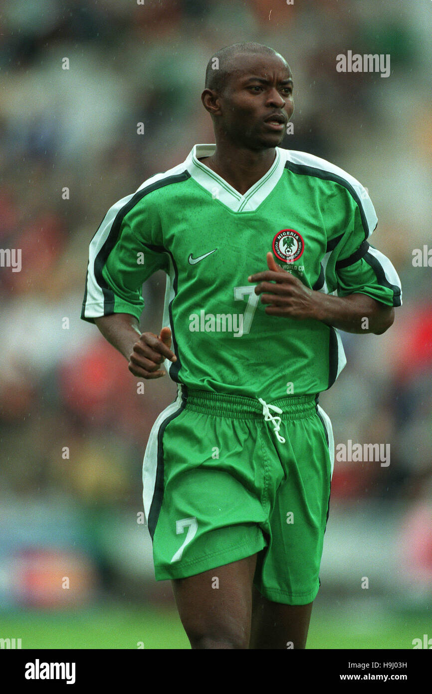 FINIDI GEORGE NIGERIA & BETIS SEVILLE 17 June 1998 Stock Photo - Alamy