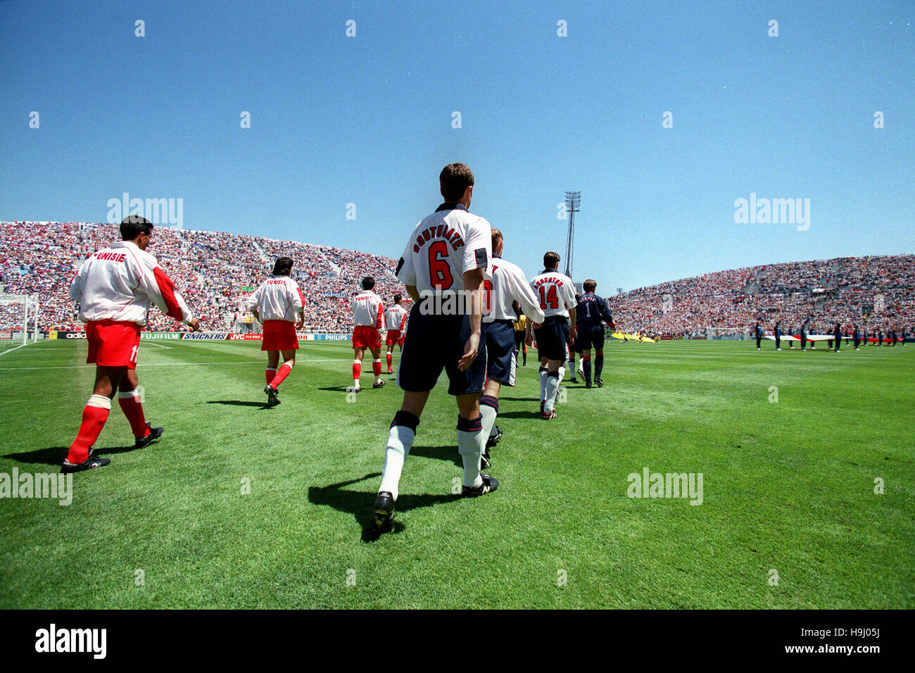 England team 1998 hi-res stock photography and images - Alamy