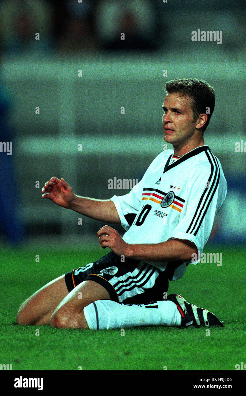 OLIVER BIERHOFF GERMANY & UDINESE 22 June 1998 Stock Photo - Alamy